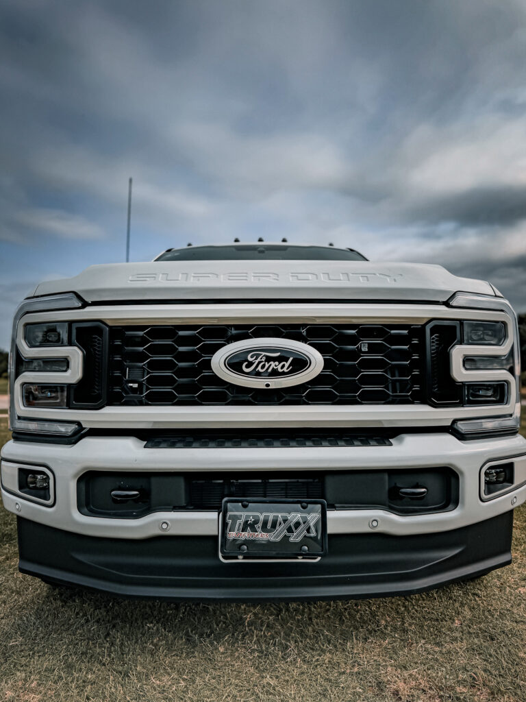 Experience the Perfect Color Match for Your 2024 Ford F-350 Platinum Edition by TRUXX Outfitters ...