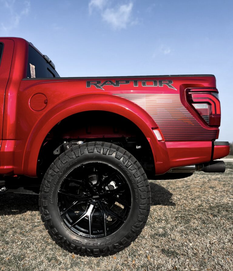 Transform Your Ford Raptor R with a 3-Inch Lift, Vossen Wheels, and ...