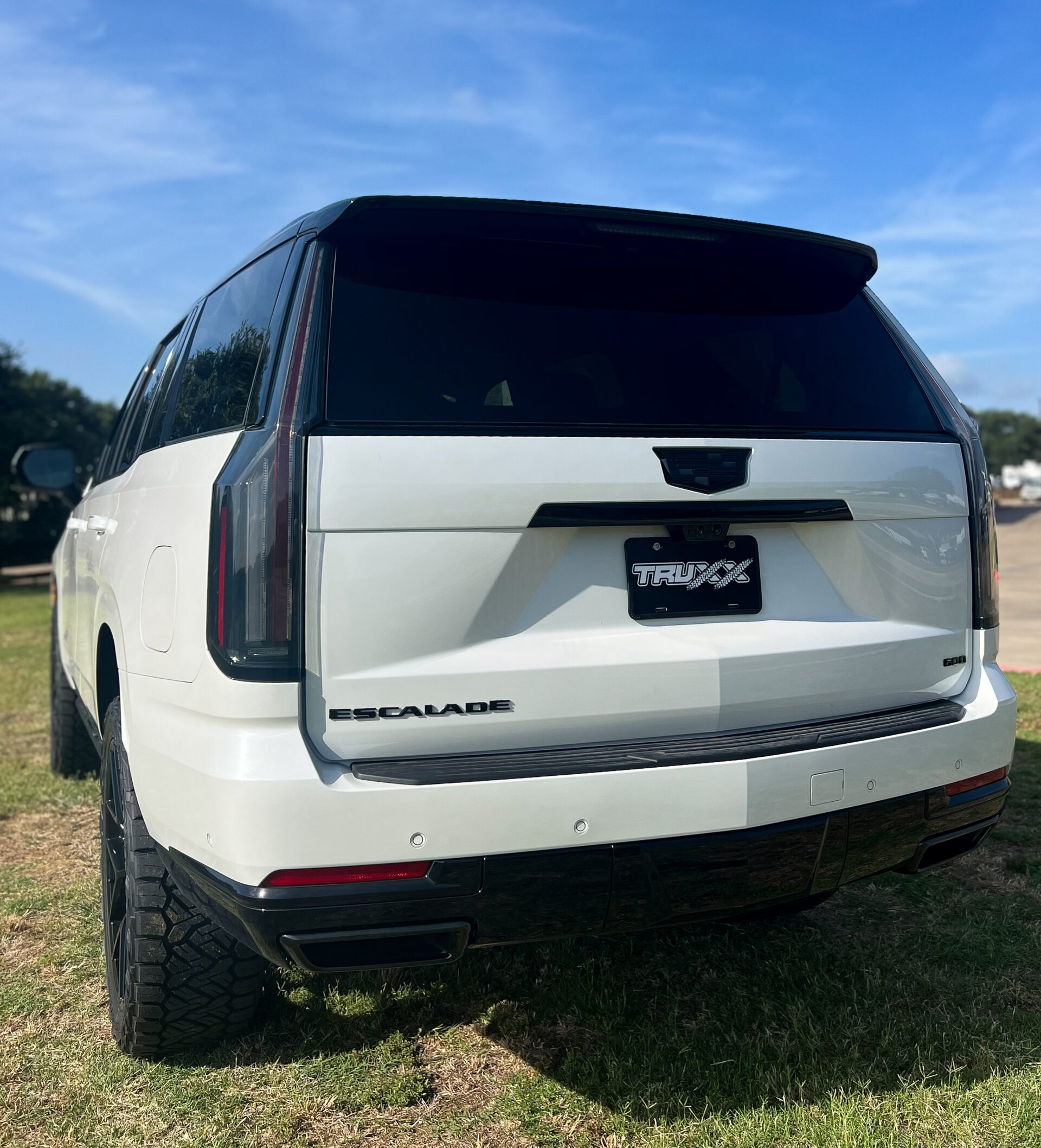 Custom Cadillac Escalade Build: Leveling Kit, Off-Road Wheels & XPEL ...